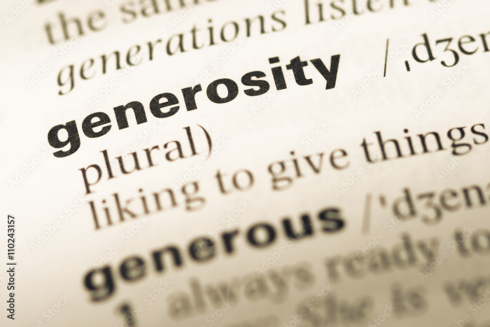 THE GENEROSITY OF GOD - TruthInk Publications